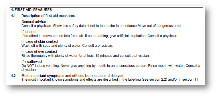 Safety Data Sheets | Drake University
