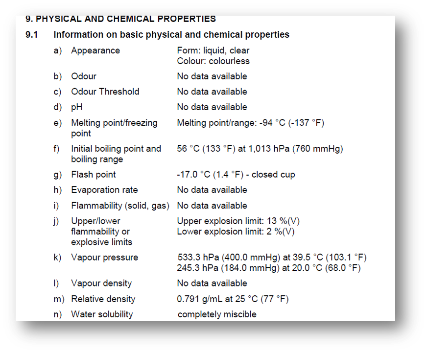 Safety Data Sheets | Drake University